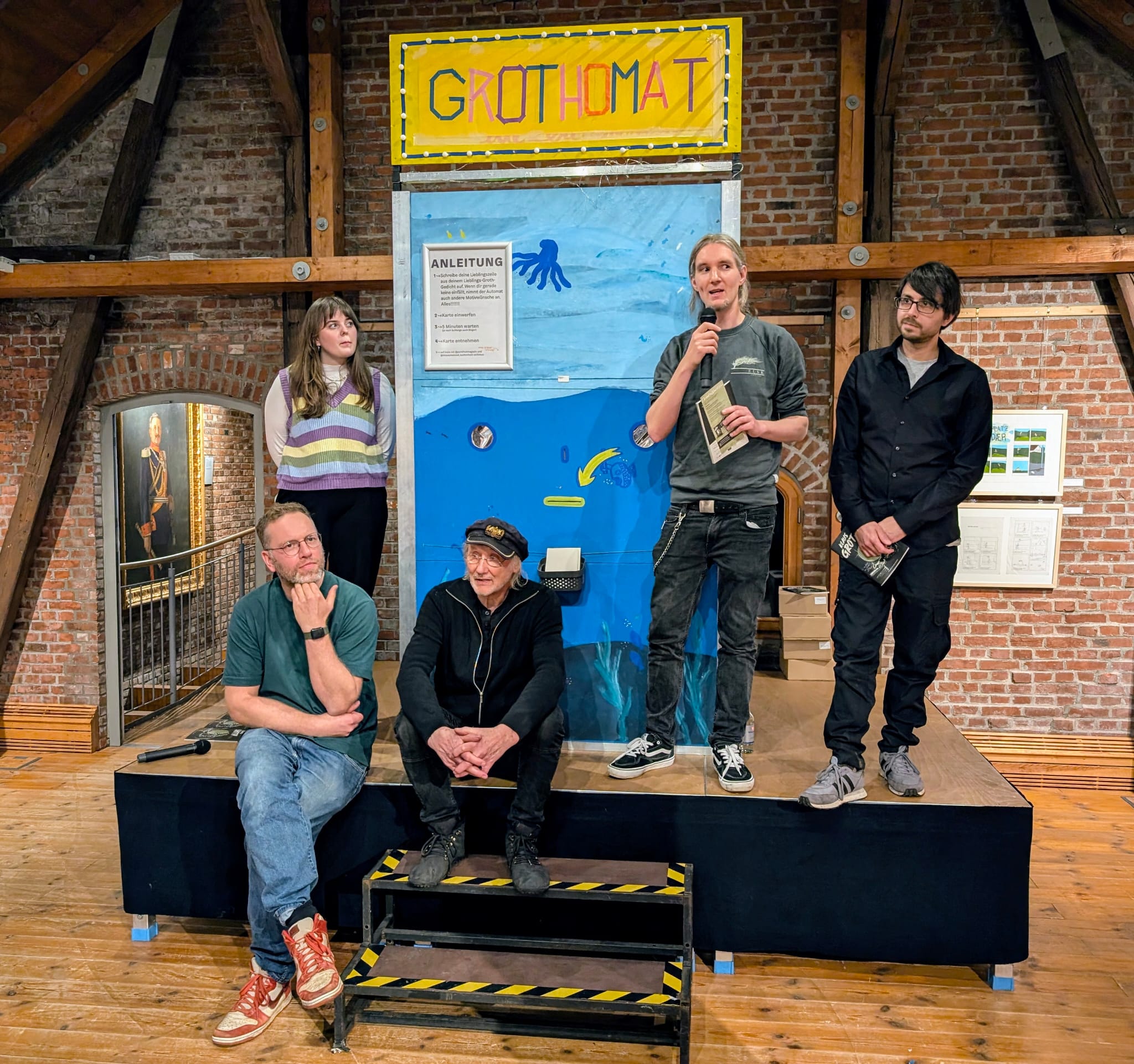 Comic-Zeichner um Tim Eckhorst veröffentlichen Klaus Groth im Comic ...